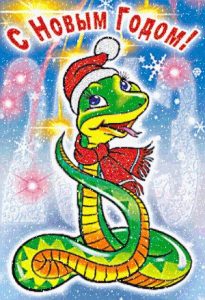 Прикольные пророчества на Новый год Змеи 2025 в записках